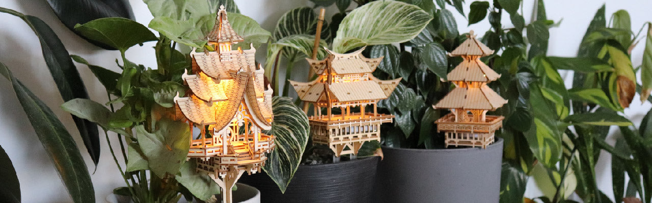 Miniature Temple Models - DIY Wooden Model Kits – Tiny Treehouses Europe