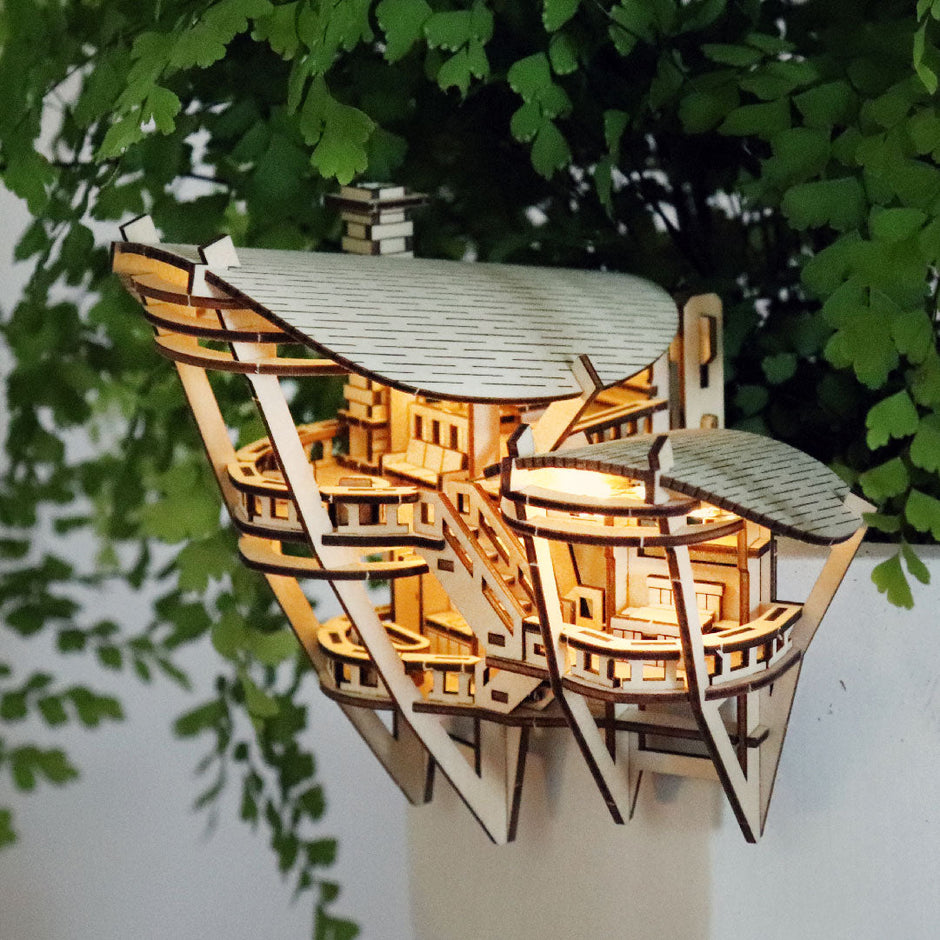 3D Miniature House - DIY Wooden Kits – Tiny Treehouses Europe