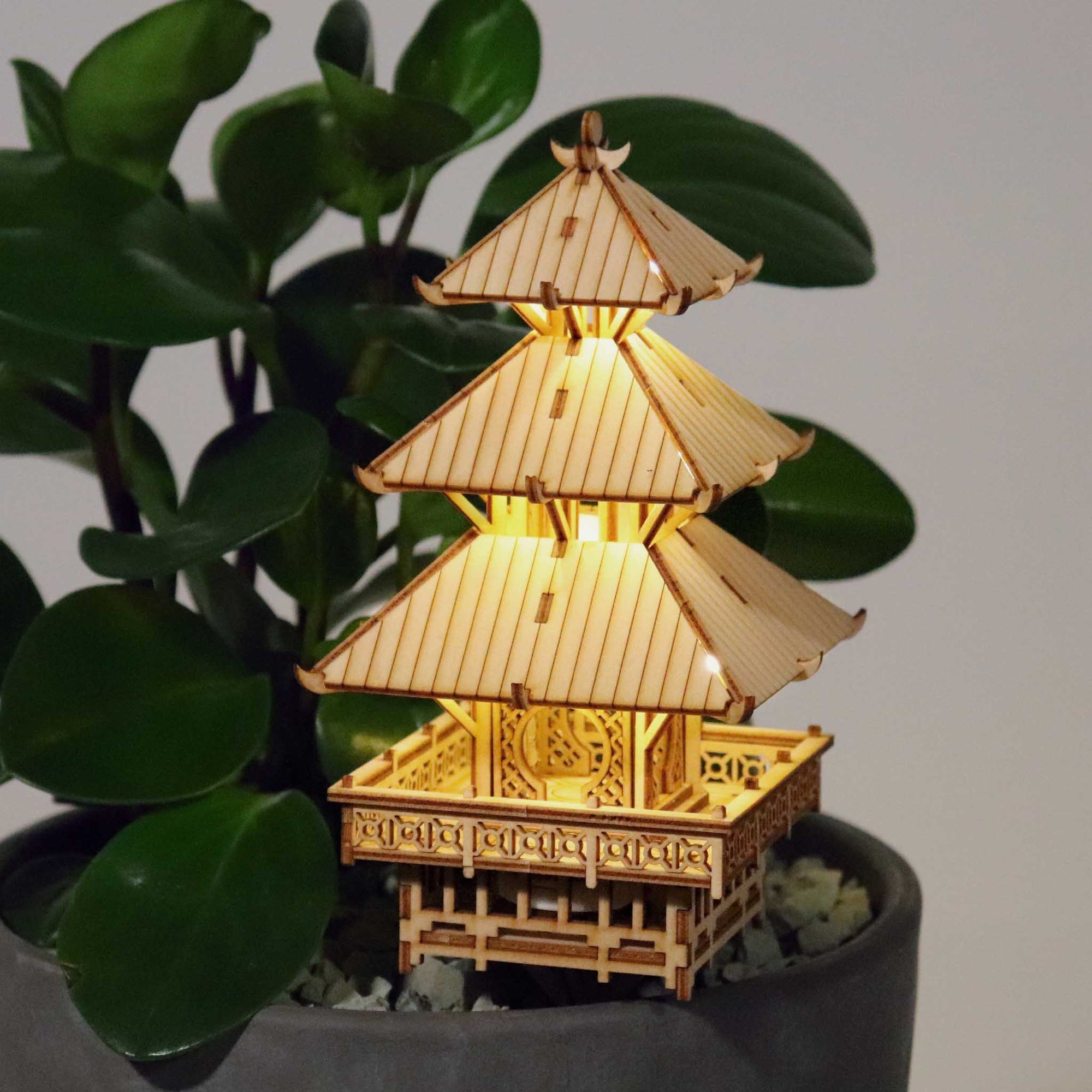 Temple of Serenity Wooden Model | Tiny Treehouses – Tiny Treehouses Europe